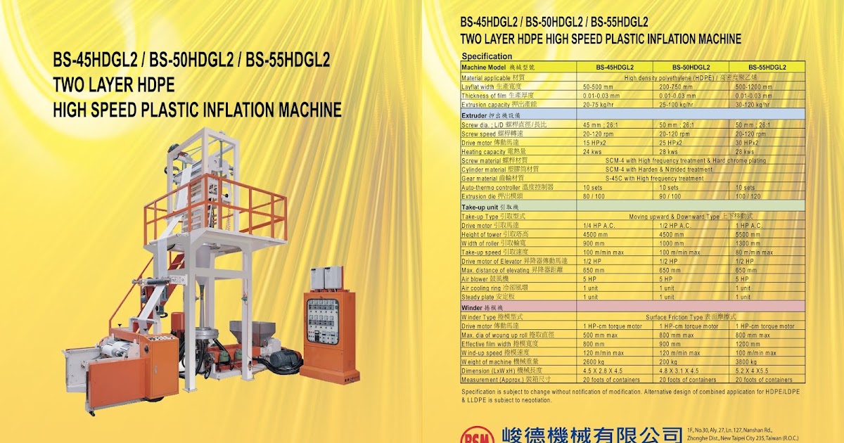 [BSM - BIGGESTONE MACHINERY] PLASTIC BAG MAKING MACHINE, PRINTING ...