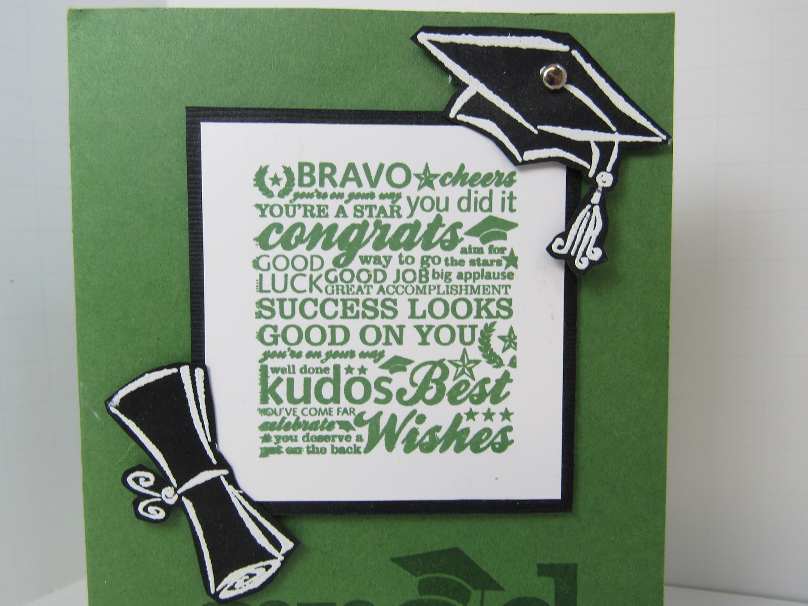 Personally Yours: Stampin' Up'! Graduation Card