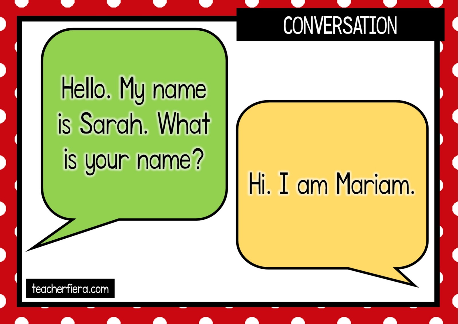 teacherfiera.com: CONVERSATIONS