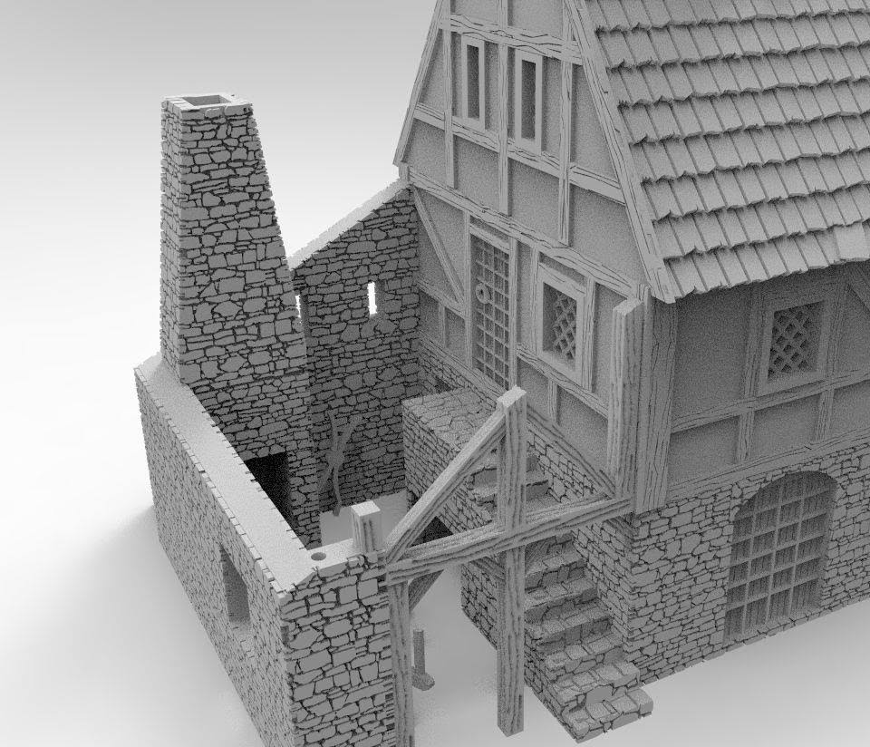 10mm Wargaming: Project Update #6: Medieval, 3d Printable Terrain for ...