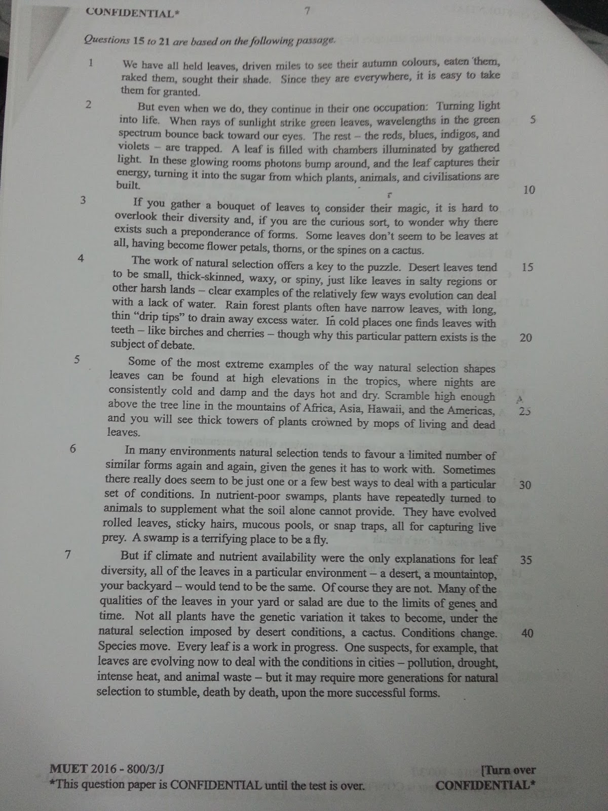 TIPS READING SKILL FOR MUET