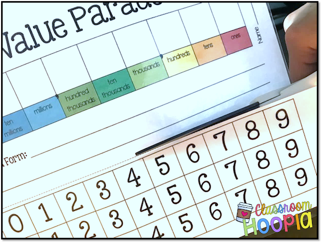 Classroom Hoopla: Place Value Parade: My Favorite Tactile Number ...