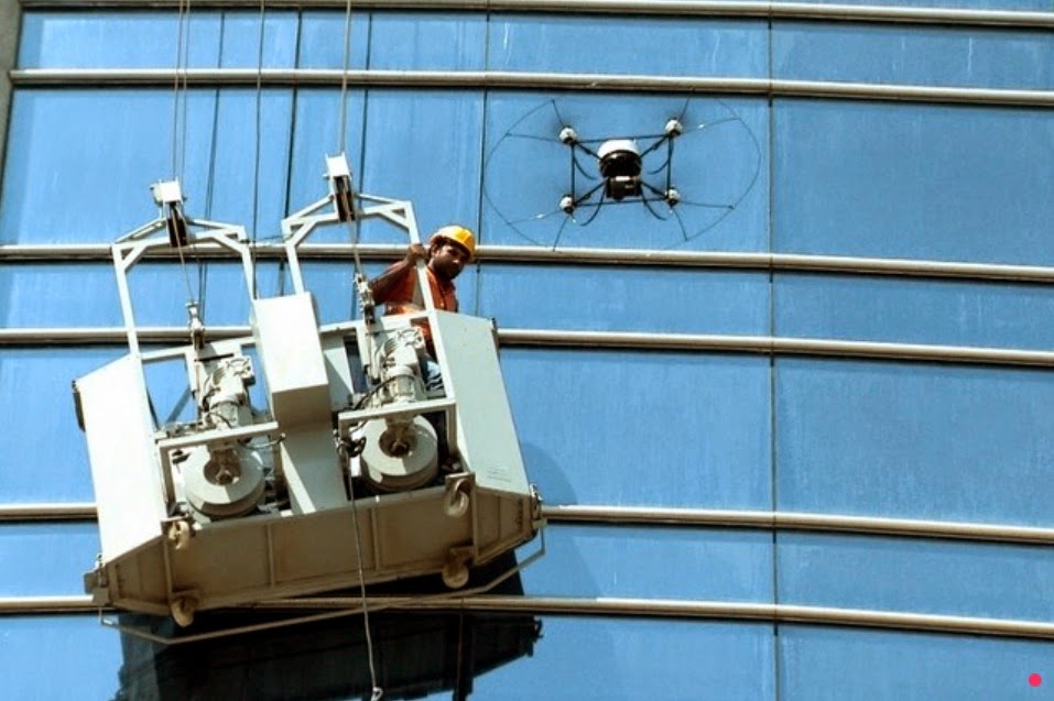 Robinson-Solutions Professional Window Cleaning: Drone Deployed To ...