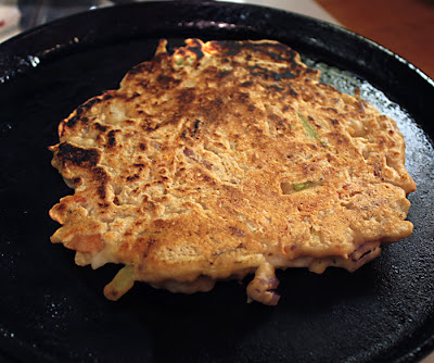 Andrea's Easy Vegan Cooking: Okonomiyaki—Japanese vegetable pancakes ...