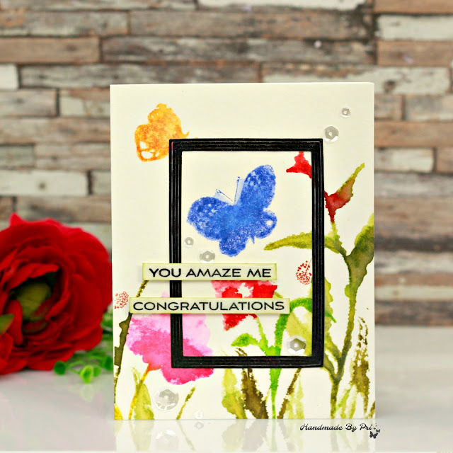 Me And My Daily Papercraft: Congratulations Card