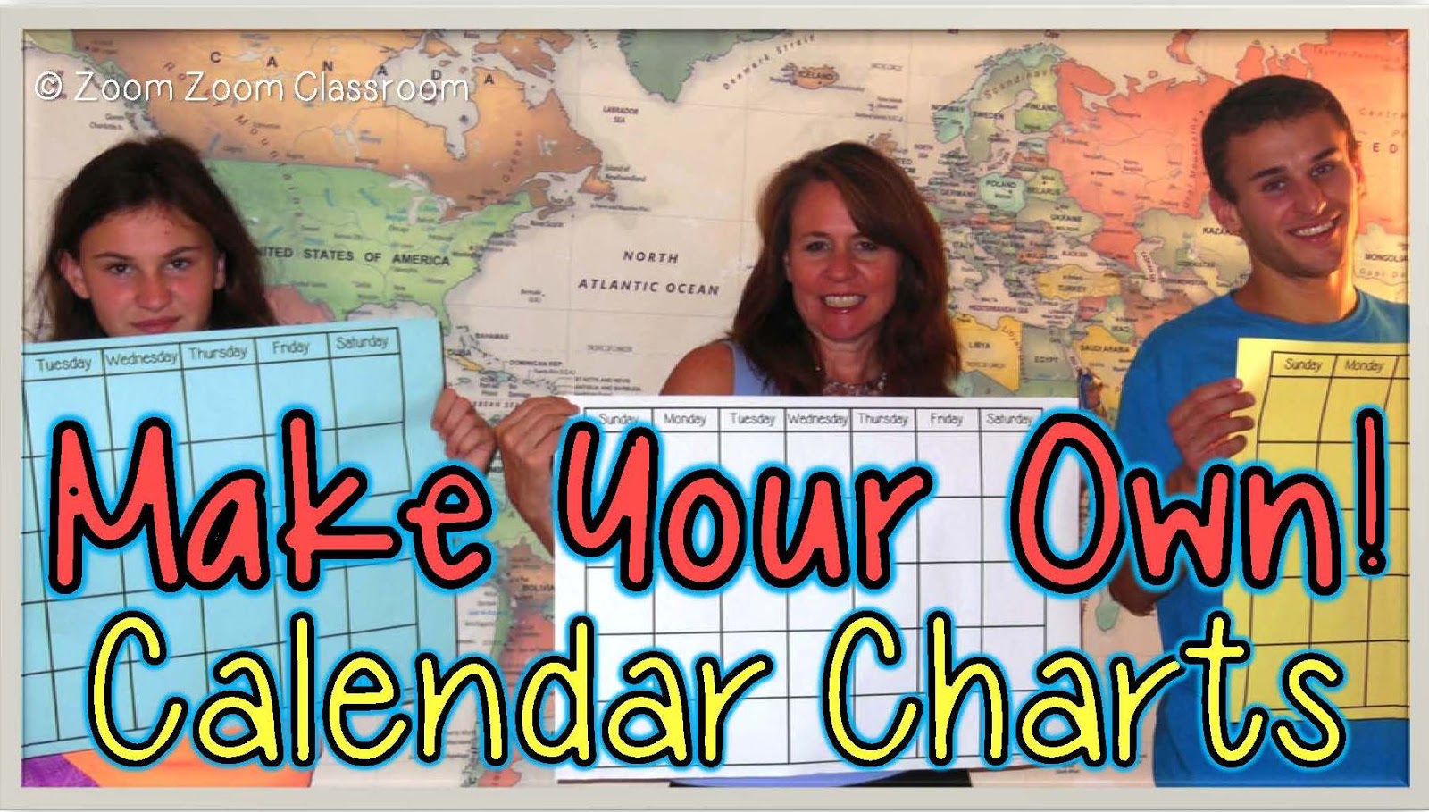 Lessons by Molly: Using Technology to Create a Classroom Calendar Chart
