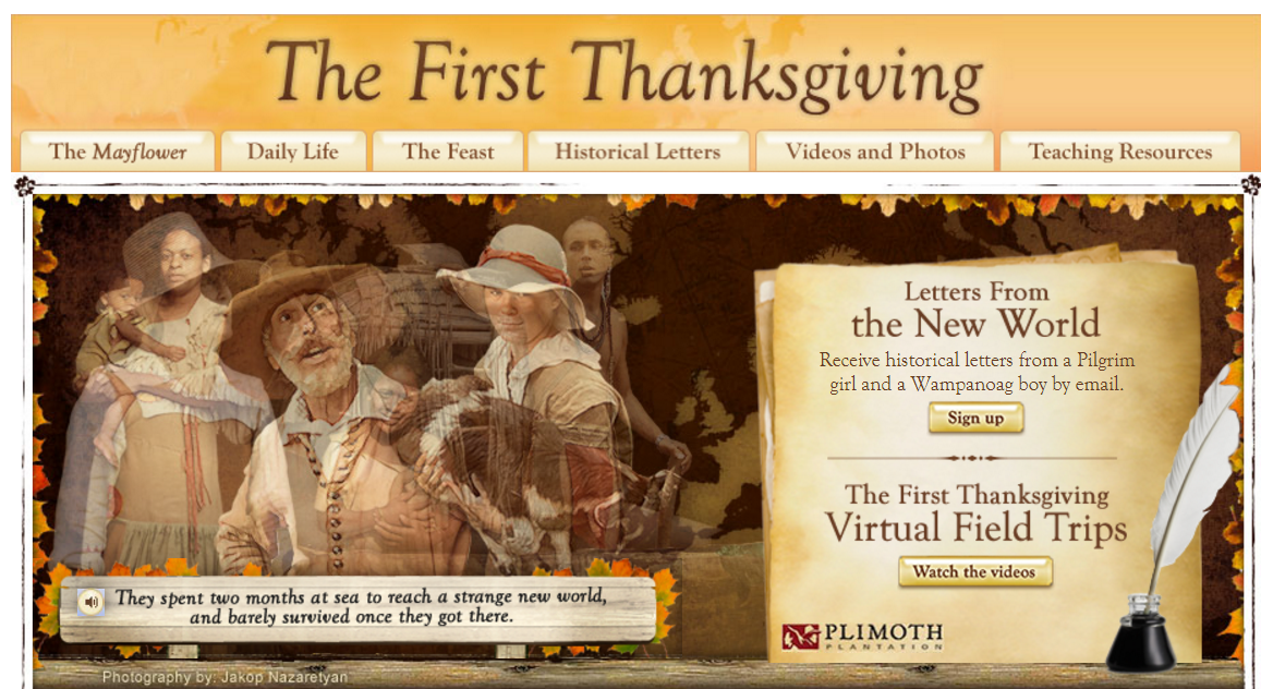 Thanksgiving Online Resources