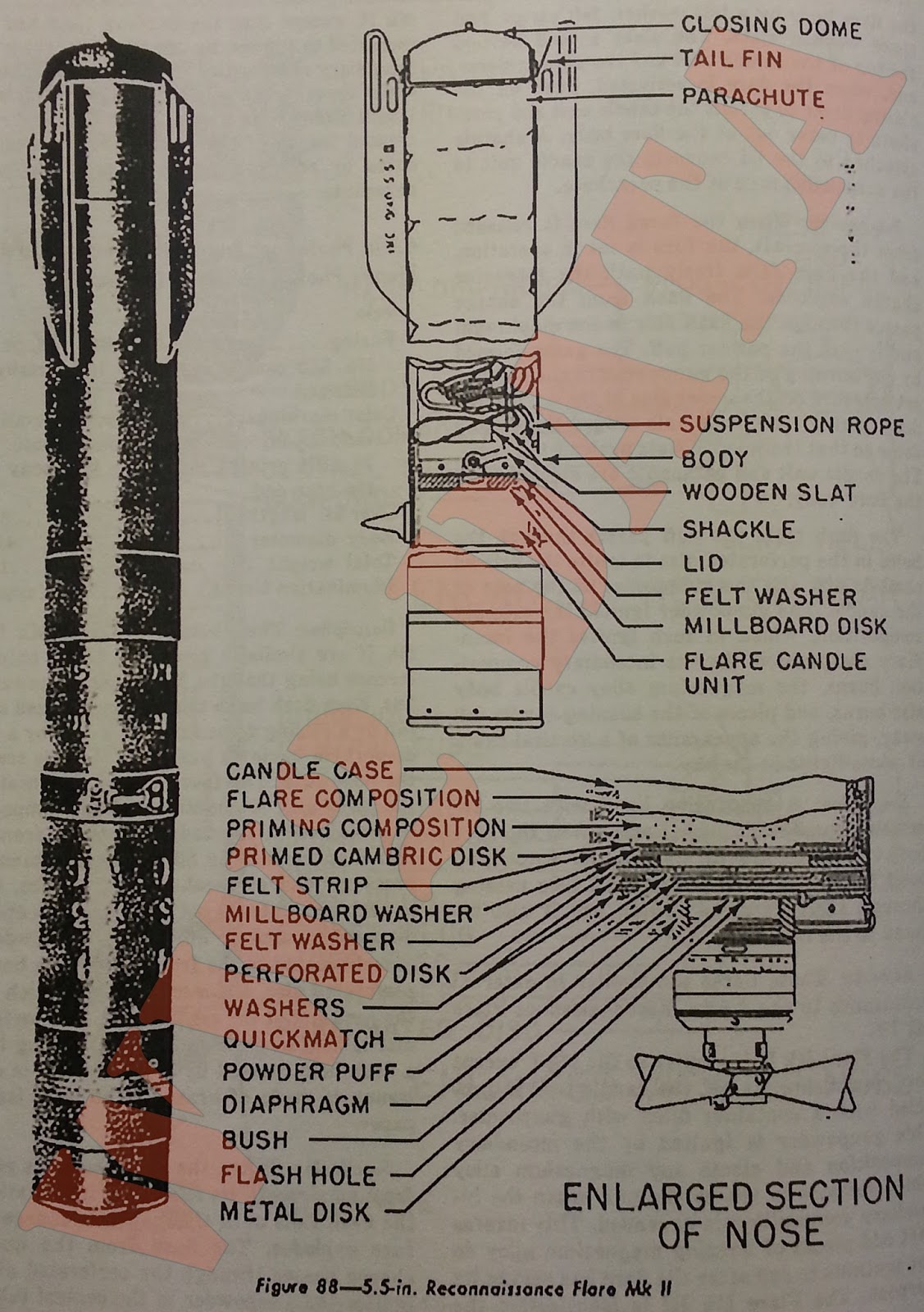 WW2 Equipment Data: British Explosive Ordnance - Flares and Photoflash ...
