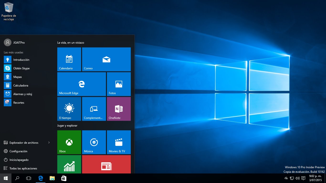 Personaliza el menú de inicio de Windows 10 a tu gusto | Informática ...