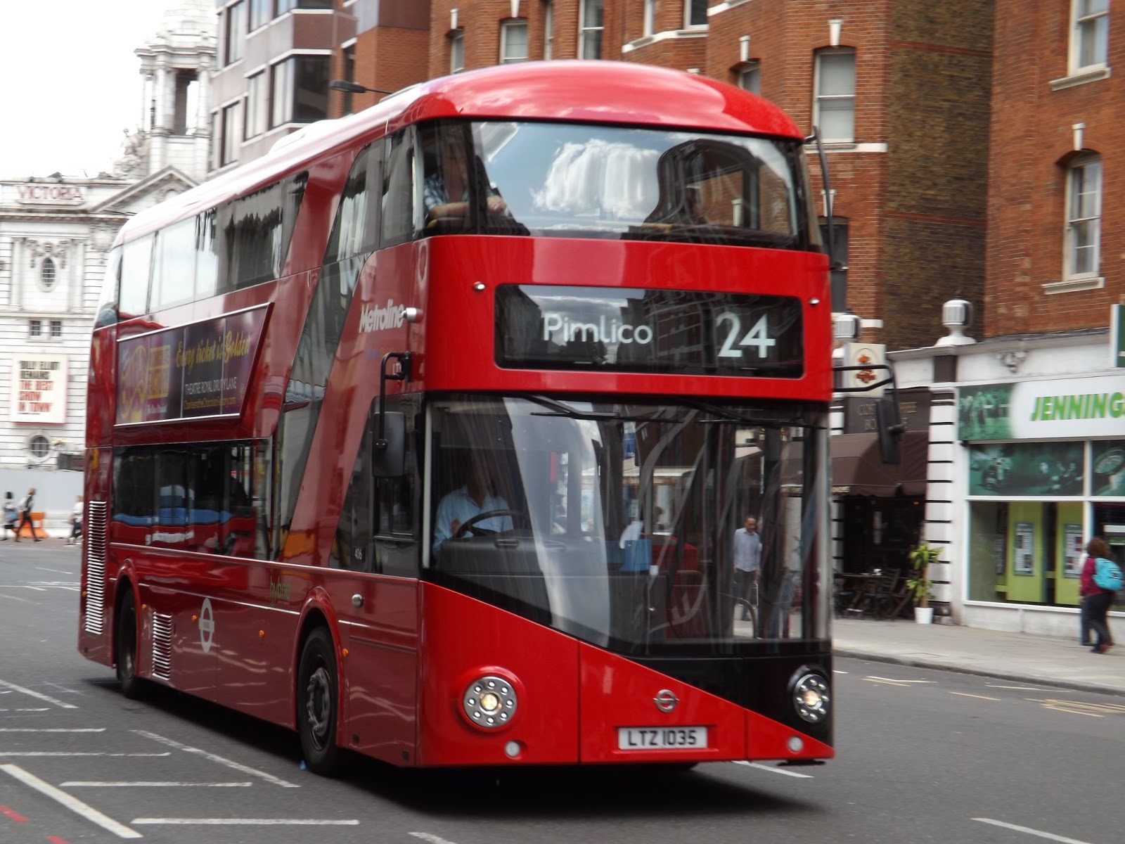 Londontransport3: First Post - Route 24: Converted to NB4L's Operation ...