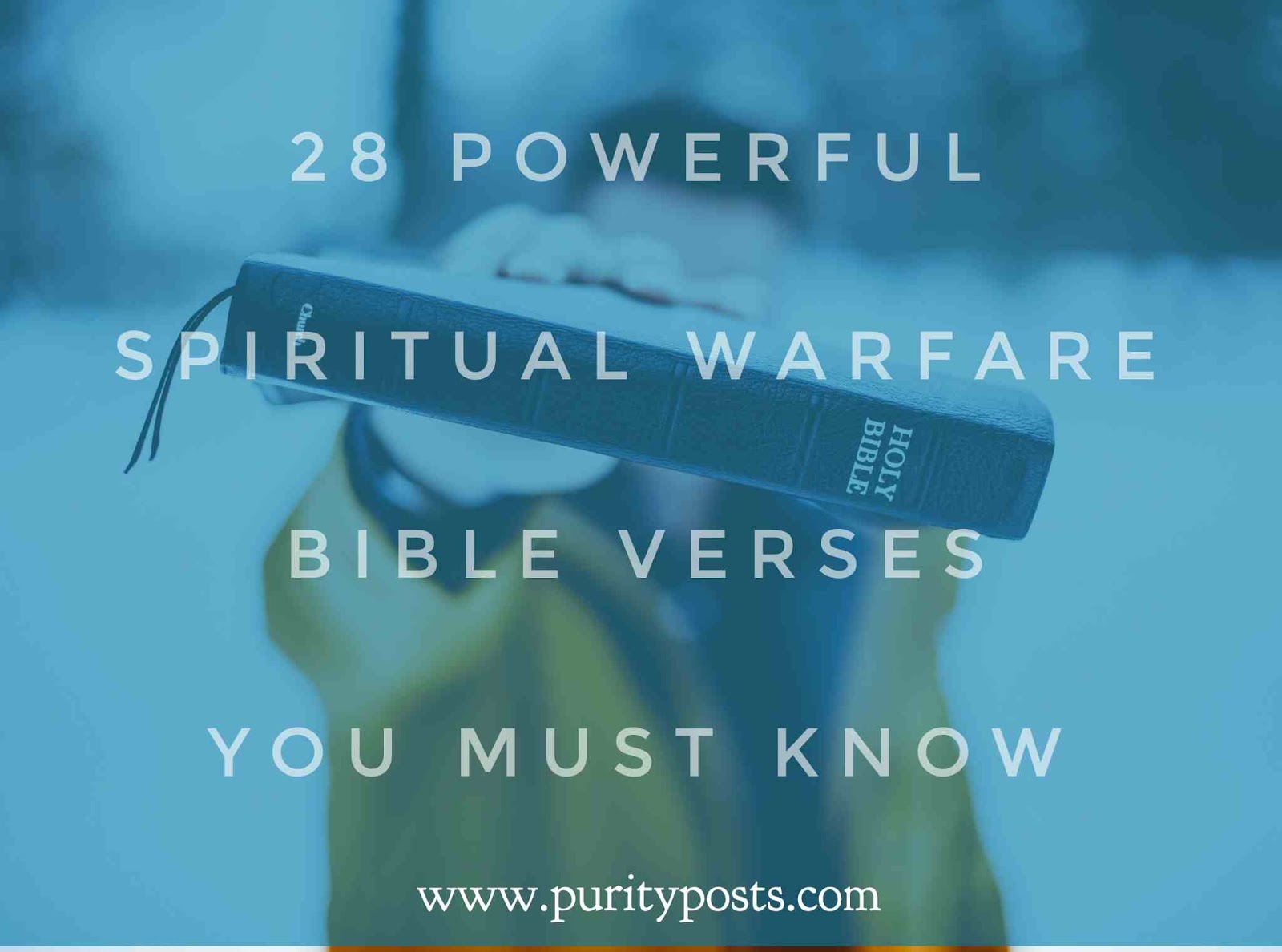 28 Powerful Spiritual Warfare Bible Verses You Must Know