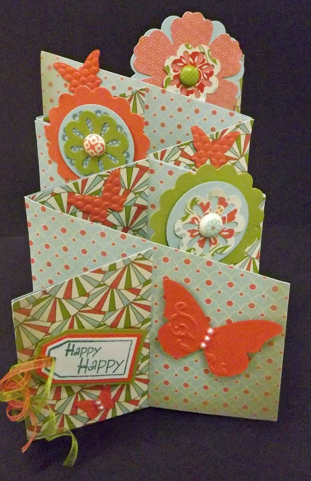 Paper Rose Studio: More Cascading Cards