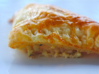 Recipe Doodle: PASTRY TURNOVERS WITH BLUE CHEESE