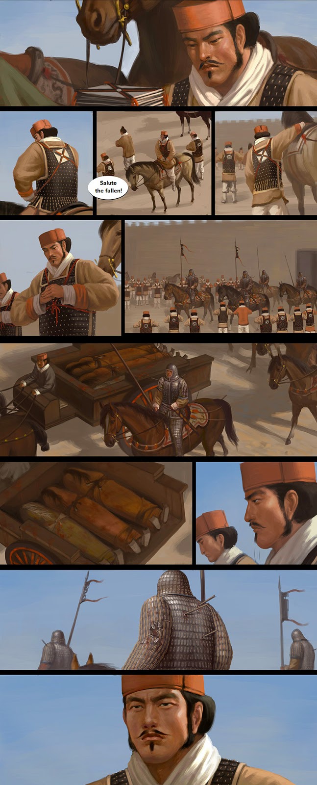 Rare Plumed Han Cavalryman 汉负羽靠旗骑兵