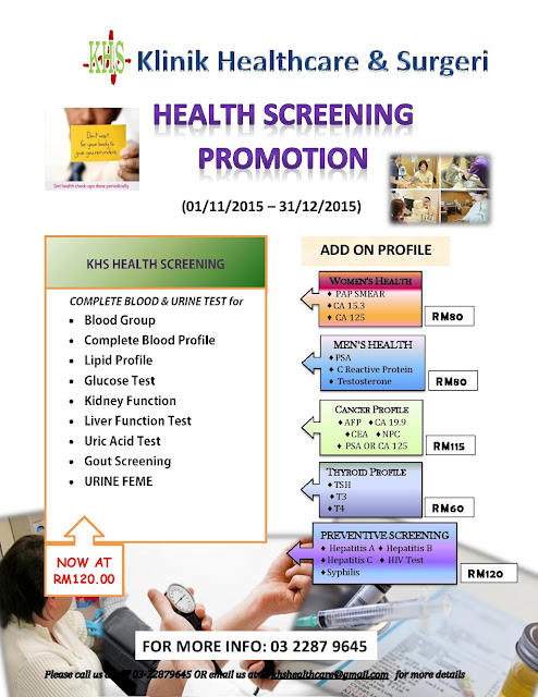 Working Toward A Healthier Community: Year End Anual Medical Check up