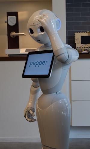 Meet Pepper, A Humanoid Robot That Understands Emotions - Eyes On Tube