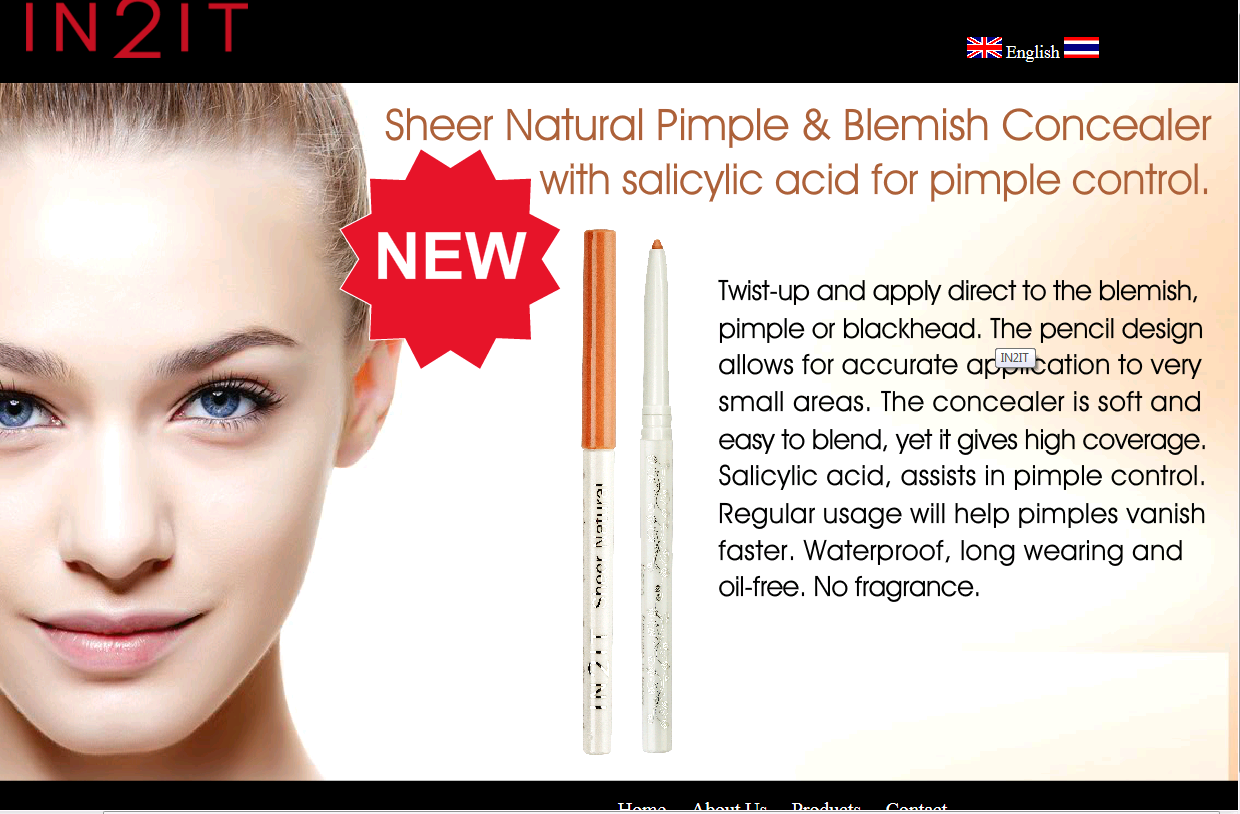 A Call Center Agent's Beauty Diary: How I Cover My Zits :IN2IT Sheer ...