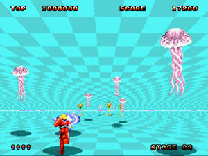 Nay's Game Reviews: Series Review: Space Harrier (1 and 2)