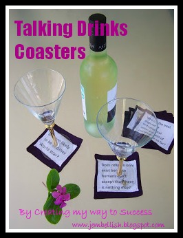 Creating my way to Success: Talking coasters - a tutorial