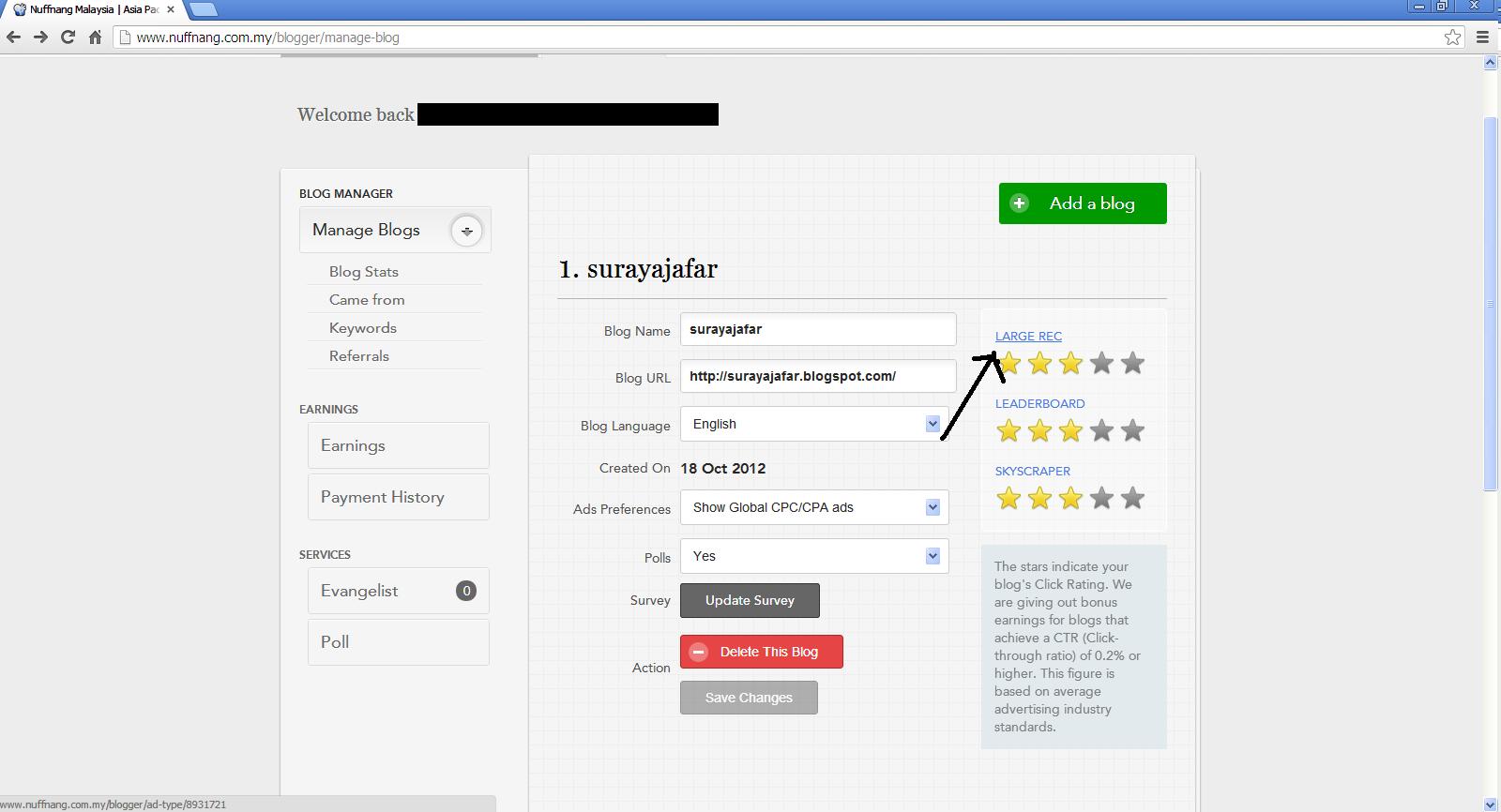 Tips dan cara memasang iklan nuffnang dalam blog | surayajafar
