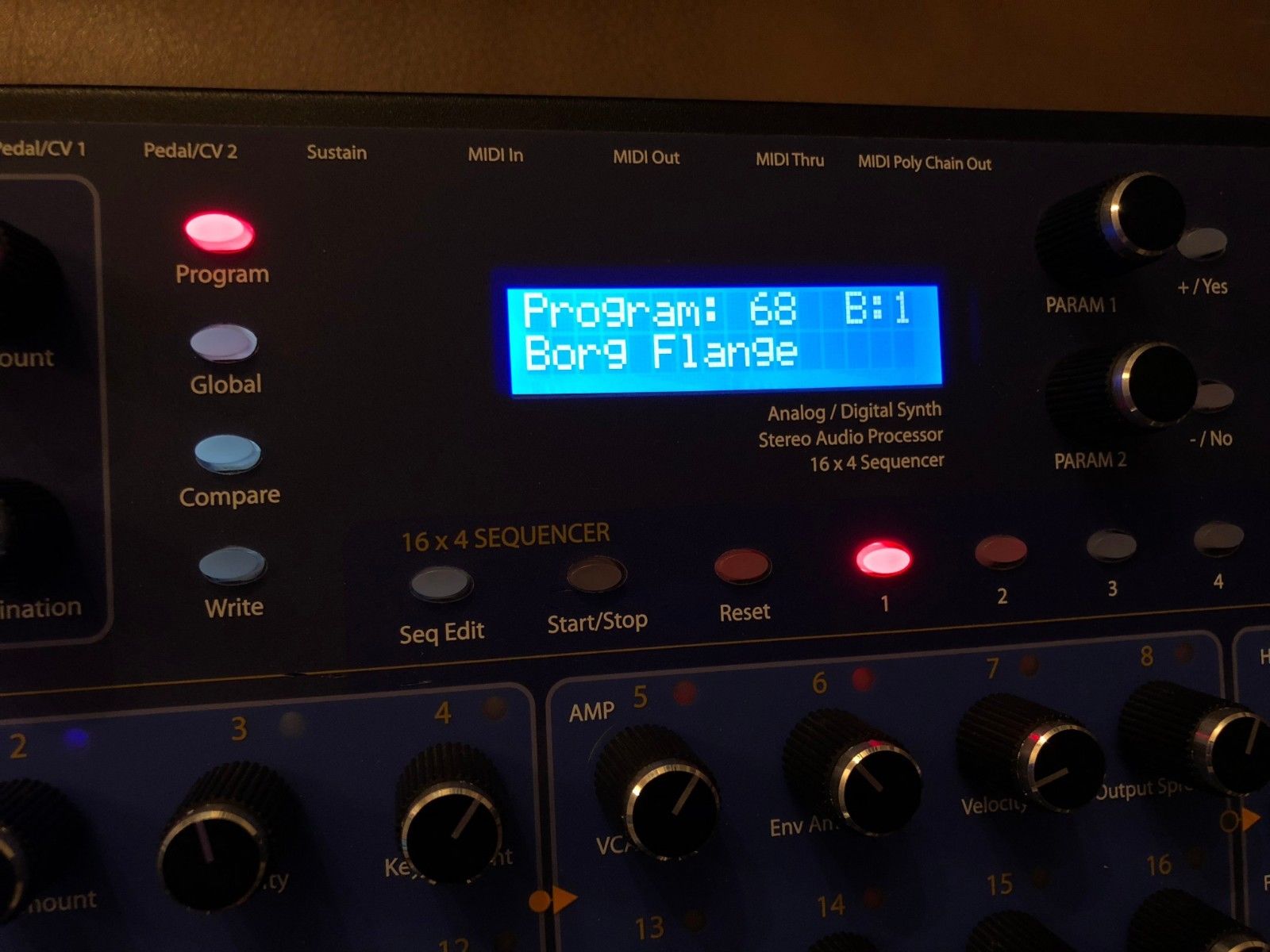 MATRIXSYNTH: Dave Smith Instruments Mono Evolver Keyboard PE w/ Prophet Knobs & Pedal