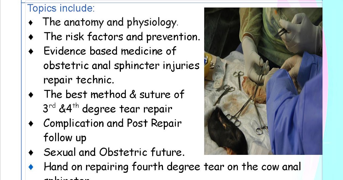 3rd & 4th Degree Perineal Trauma Repair Course & Workshop