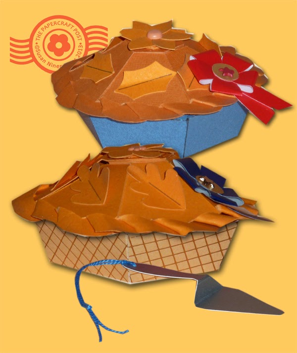 The Papercraft Post: Deep Dish Pie Gift Boxes