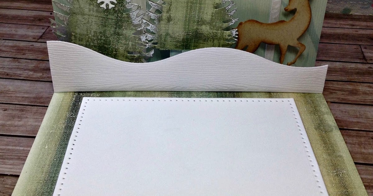 Crafting While I Wait: Deer In The Woods ~ Pop Up Card