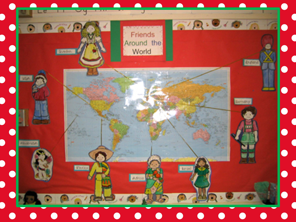KinderbyKim's Blogspot!: Friends Around the World Freebie!