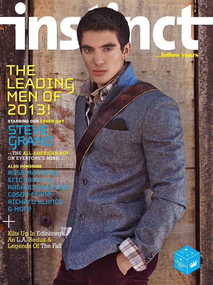 kenneth in the (212): Steve Grand Leads INSTINCT's Leading Men of 2013