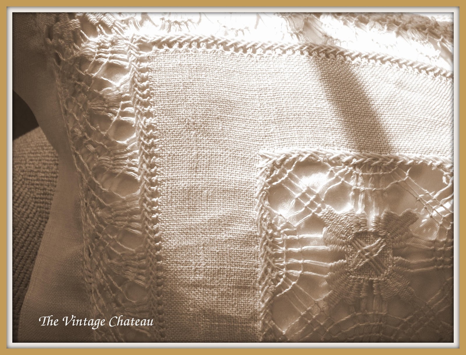The Vintage Chateau: Lovely Linens