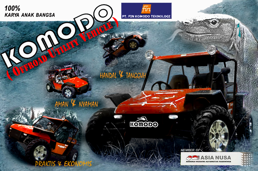 Fin Komodo Generasi Ke-4, Kini Seharga Rp 70 Juta | Fin Komodo Offroad