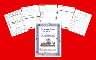Classroom Freebies Too: End-of-the-Year Advice Book