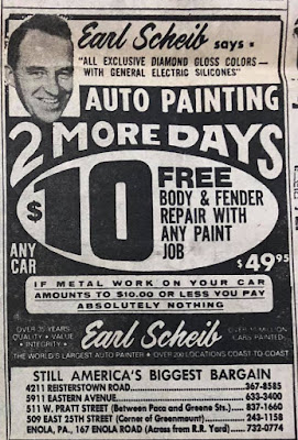 Delmar Historical And Art Society: Earl Scheib Paint Jobs 1976