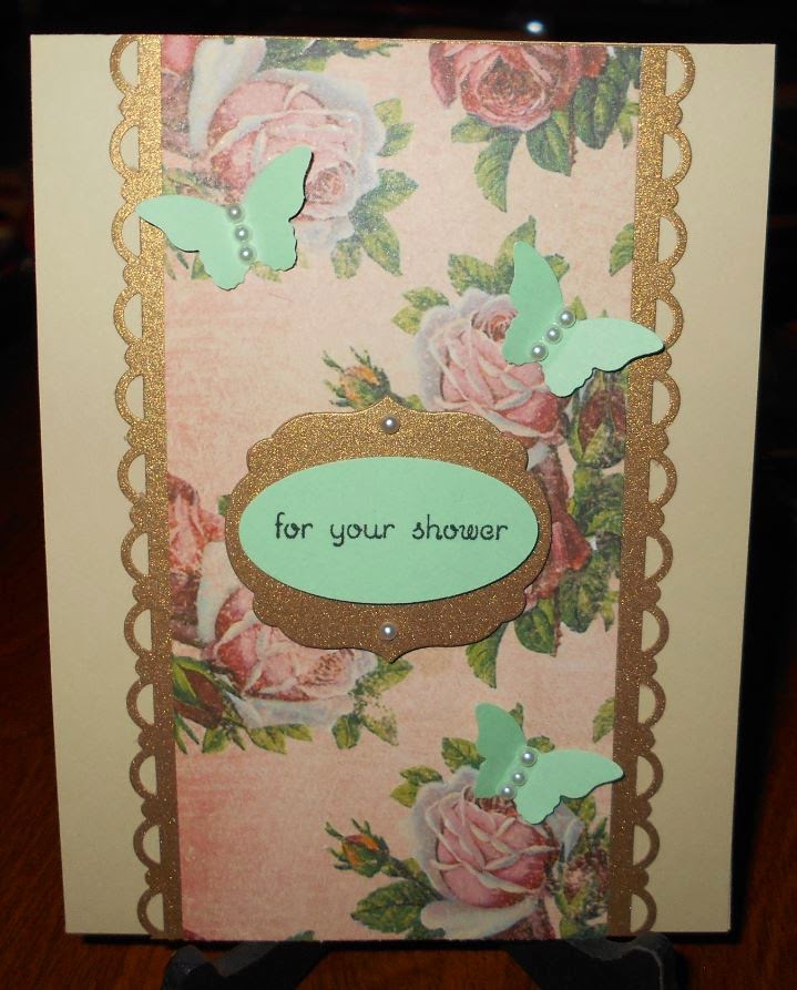 Sheryl's Crafting Corner: Wedding shower cards