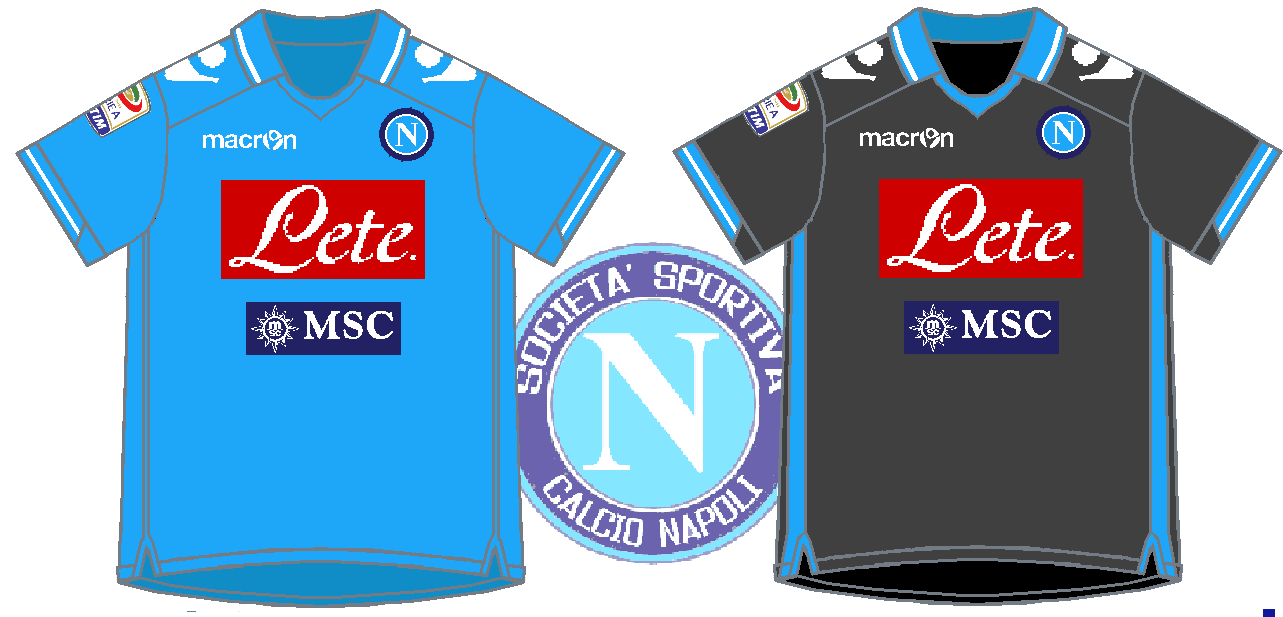 Fútbol Mundial Kits - Uruguay: S. S. C. Napoli - 2011/2012 (home, away ...