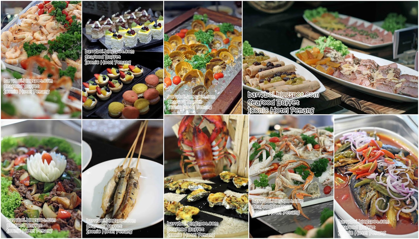 Seafood Buffet at Iconic Hotel Penang