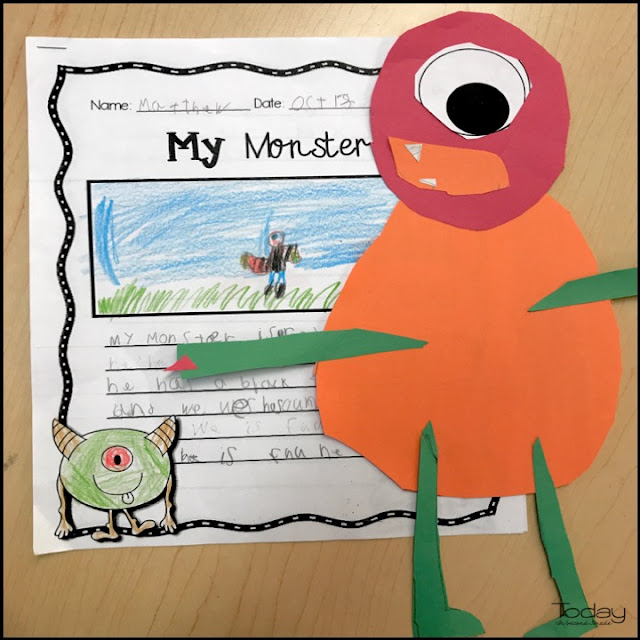 Character Description - Monster Style! - Today in Second Grade
