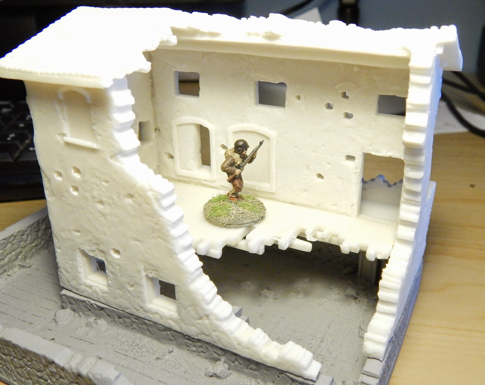 O BRIGADEIRO: CPRBattlezone upgrade base for Airfix Resin Buildings