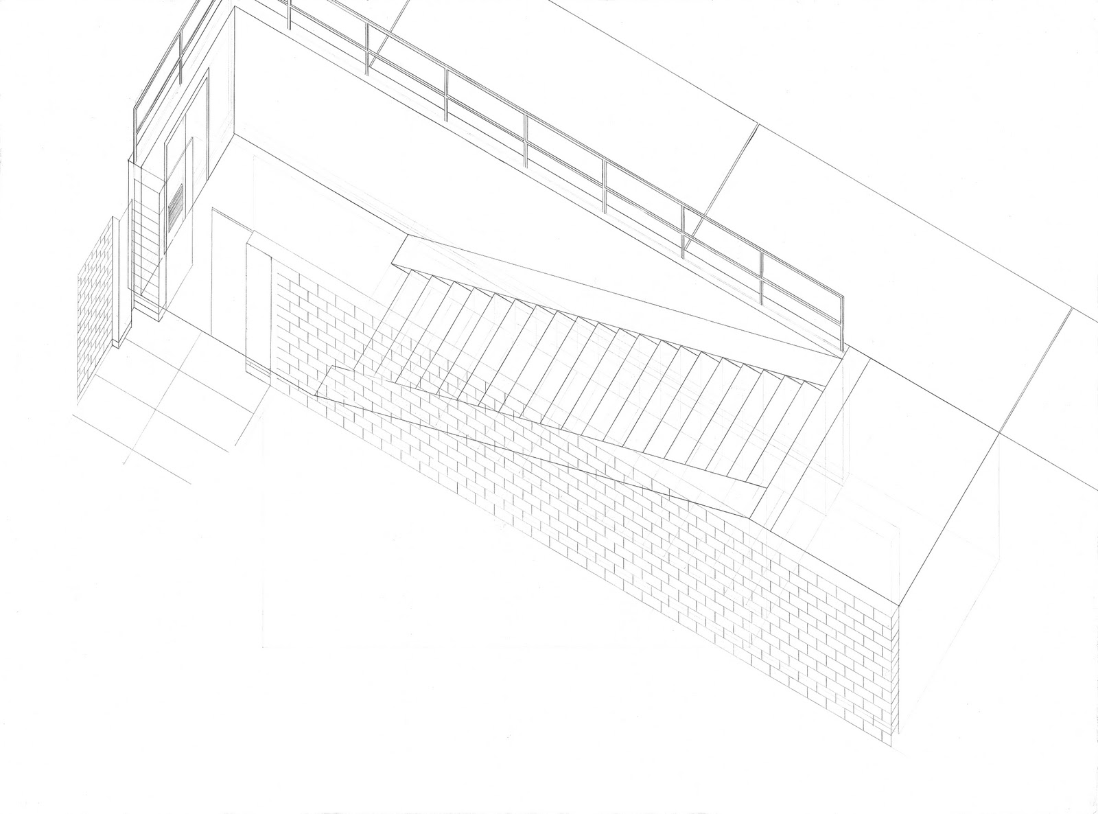The Architecture Student: Stairs. Axonometric Stairs.