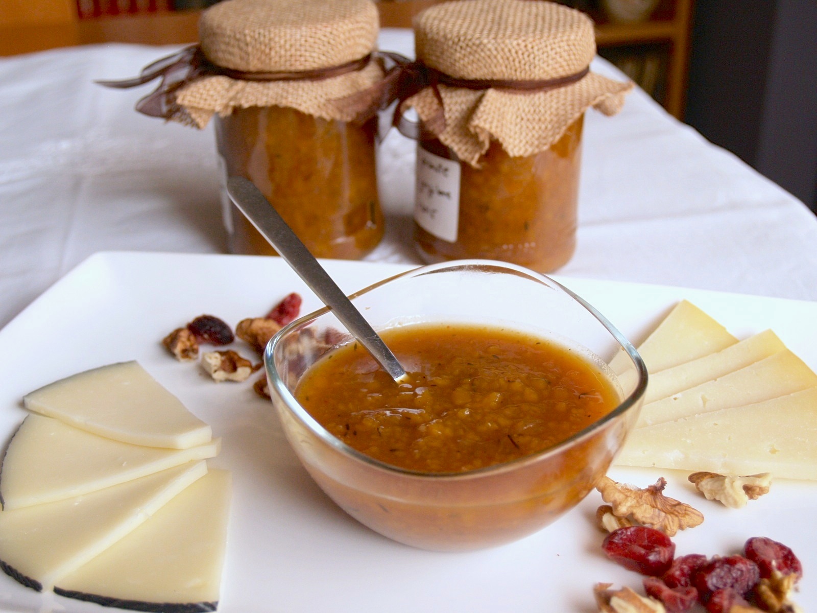 O GARFELO: SALSA PICANTE de CALABAZA y JENGIBRE (CHUTNEY)