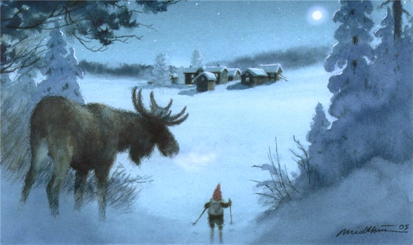 Oh, by the way...: BEAUTY: Illustration--Kjell Einar Midthun