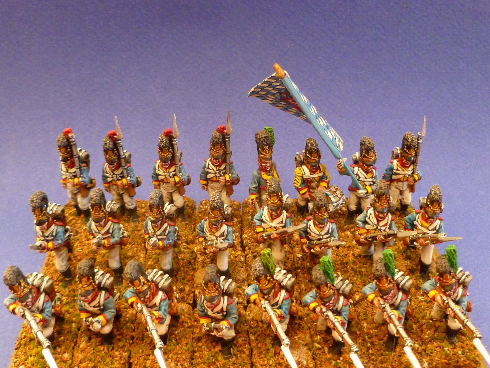 Septimanie Figs: 9e Régiment d'infanterie de ligne bavaroise ...