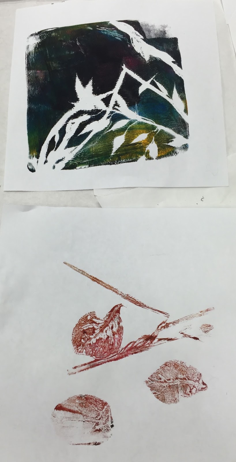 (the way cool) Donald Art Room: Printmaking!