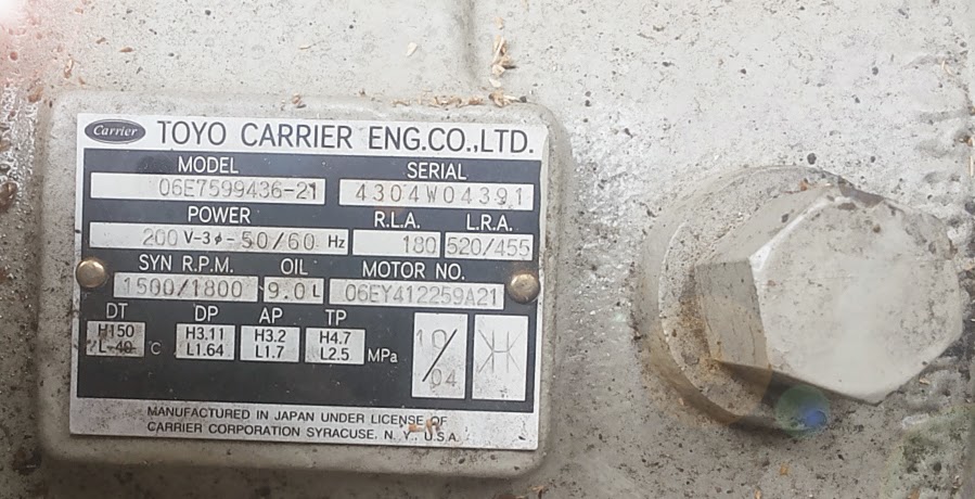 Products: Toyo Carrier Compressor