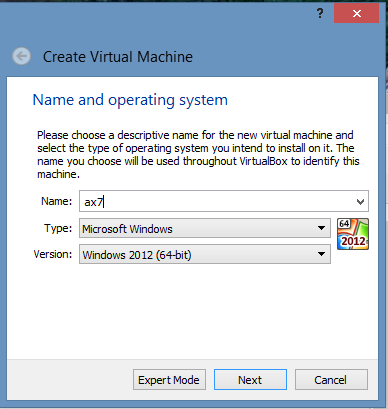 Dynamics AX Everyday: AX7 on Oracle VirtualBox