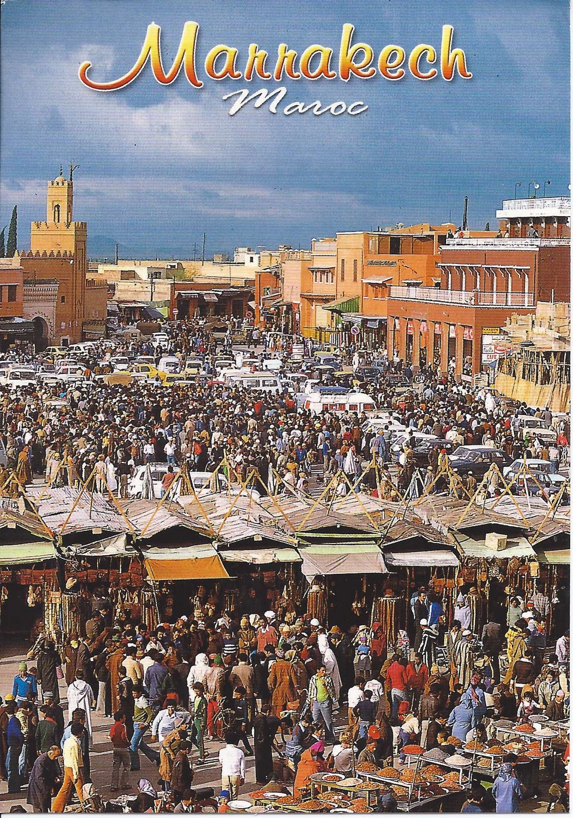 A Journey of Postcards: A postcard from مراكش | Marrakesh, Morocco