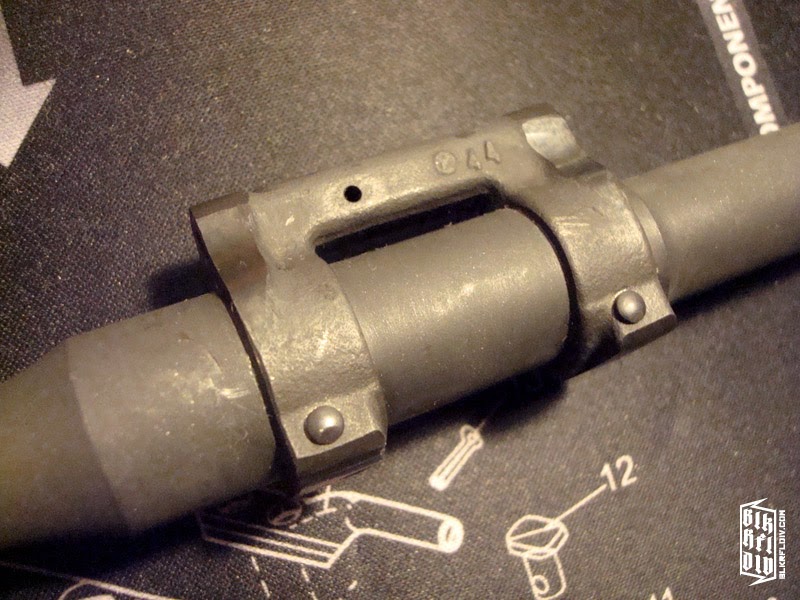 BLK RFL DIV: A2 Front Sight Modification to a Low Profile Gas Block