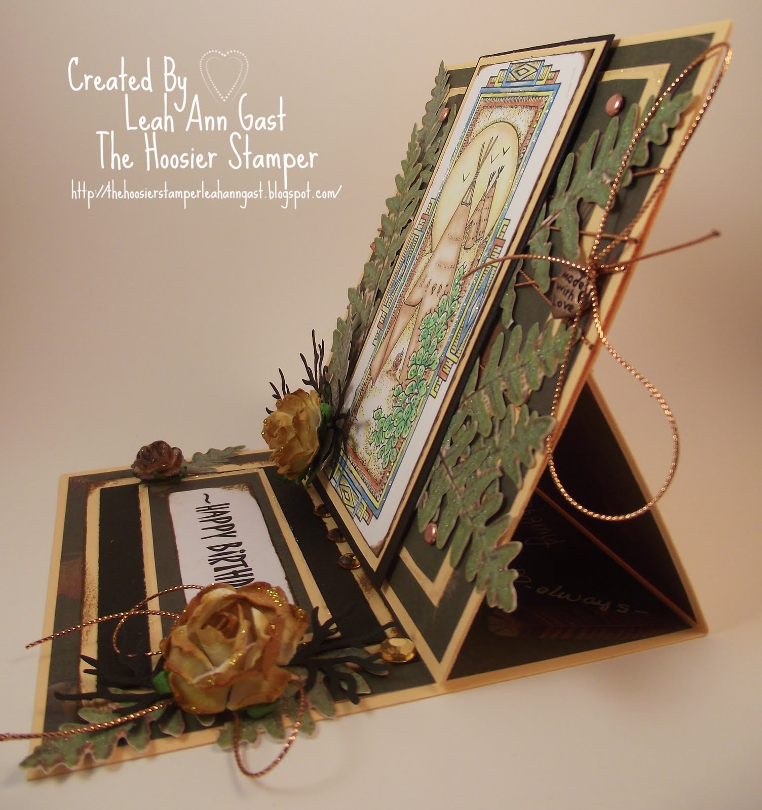 Handmade OOAK Cards by The Hoosier Stamper: Native American Indian ...
