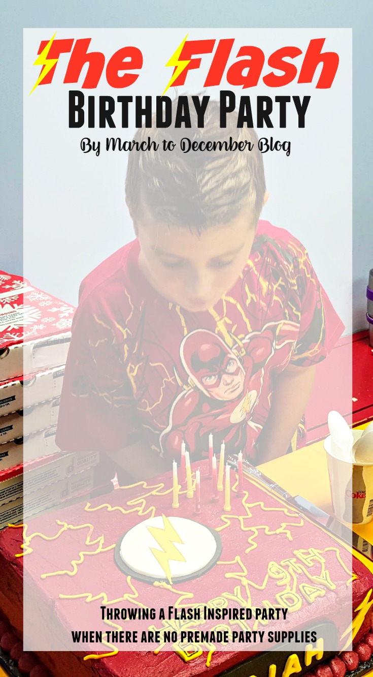 The Flash Inspired Birthday Party [Shawn Bear Scraps]